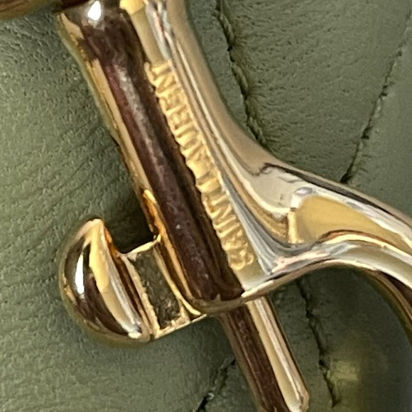 Saint Laurent | Accessories | Saint Laurent Triangle Ysl Quilted Pouch ...